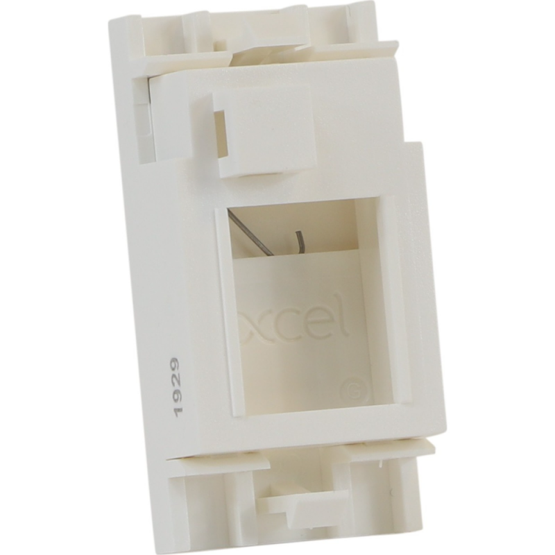 Flat Shutter For Keystone Jack 25 x 50mm White - Industrial Network ...