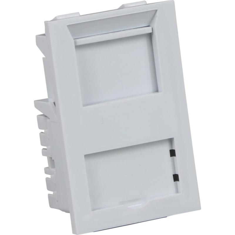 Excel Cat6 (UTP) Unscreened Low Profile 6C RJ45 Module White ...