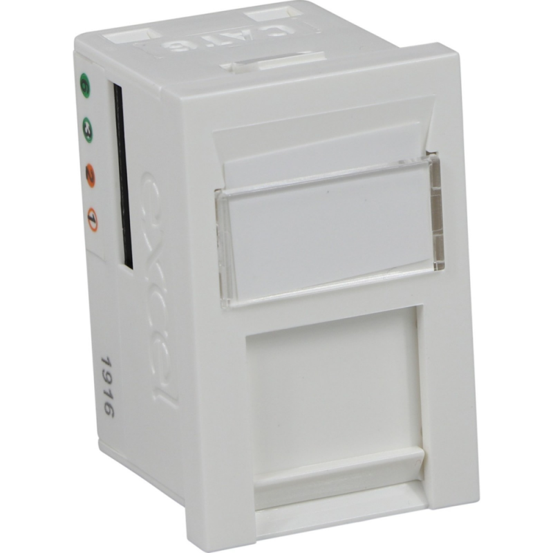 Excel Cat6 (UTP) Unscreened 6C RJ45 Module White - Industrial Network ...