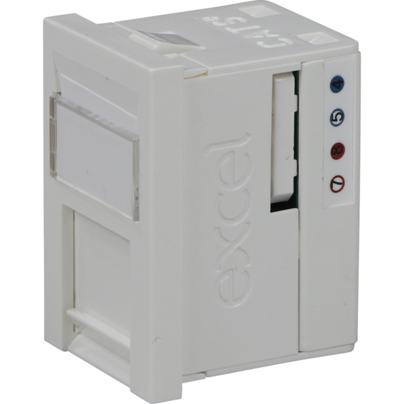 Excel Cat5e (UTP) Unscreened 6C RJ45 Module White - Industrial Network ...