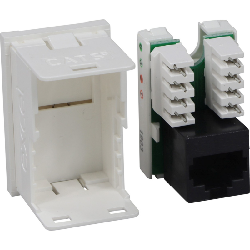 Excel Cat5e (UTP) Unscreened 6C RJ45 Module White - Industrial Network ...