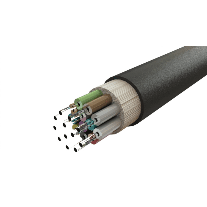 Excel Enbeam OS2 Singlemode Fibre Optic Cable Tight Buffered 24 Core 9/ ...