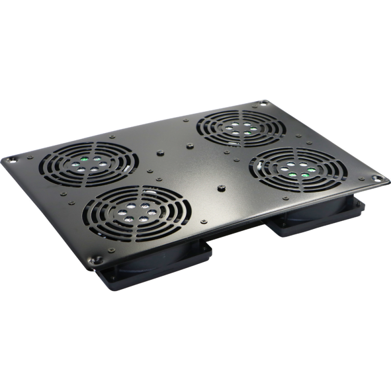 Environ Four Way Roof Mount Fan Trays Black - Industrial Network Cable ...