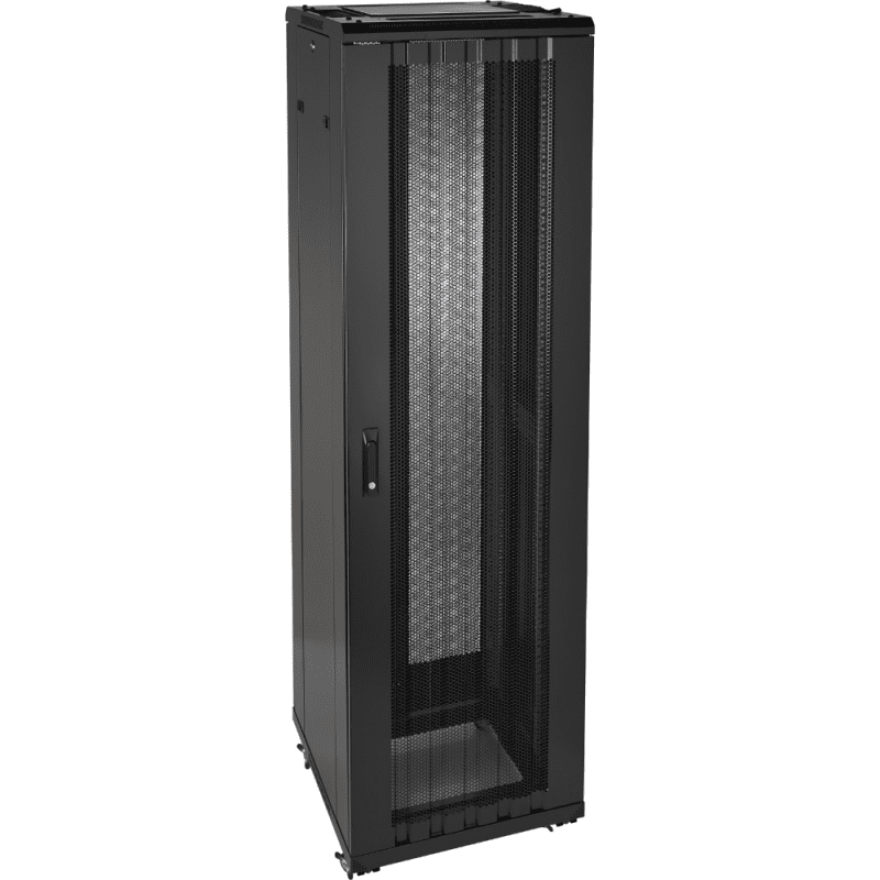 Environ ER600 42U Rack 600x1000mm W/Vented (F) D/Vented (R) B/Panels No ...
