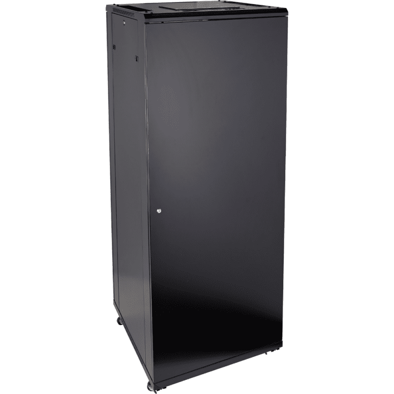 Environ CR800 42U Rack 800x800mm Glass (F) Steel (R) B/Panels F/Mgmt ...
