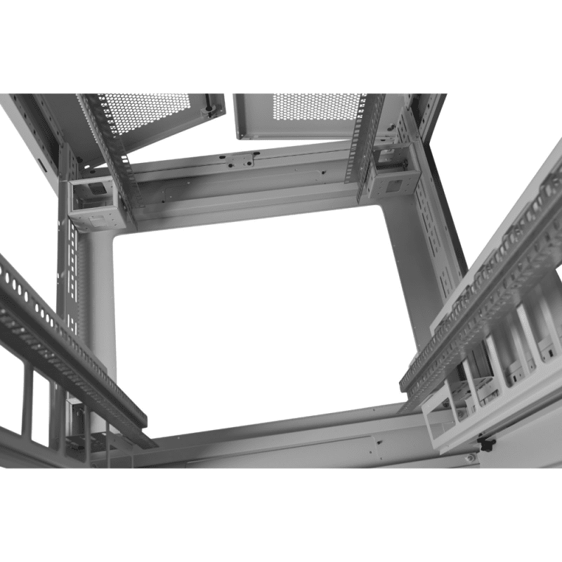 Environ CR800 42U Rack 800x800mm Glass (F) Steel (R) B/Panels F/Mgmt ...