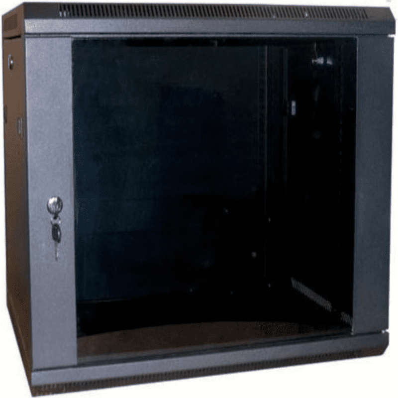 Excel Environ WR500 Wall Rack Network Data Cabinet 9U WxD 600mm x 500mm ...